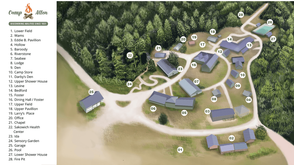 Facility Map — Camp Allen NH