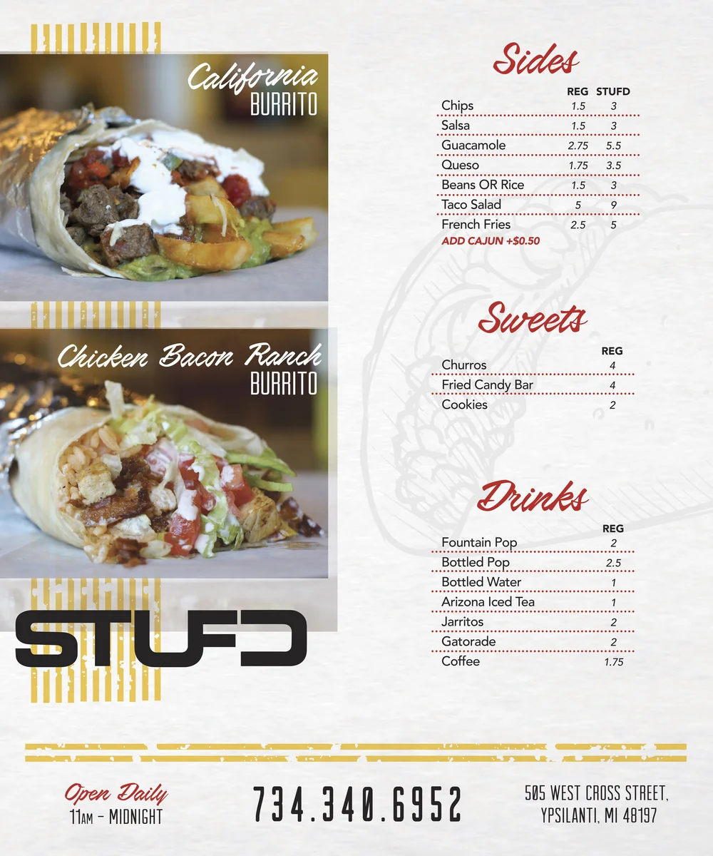 Menu — STUFD