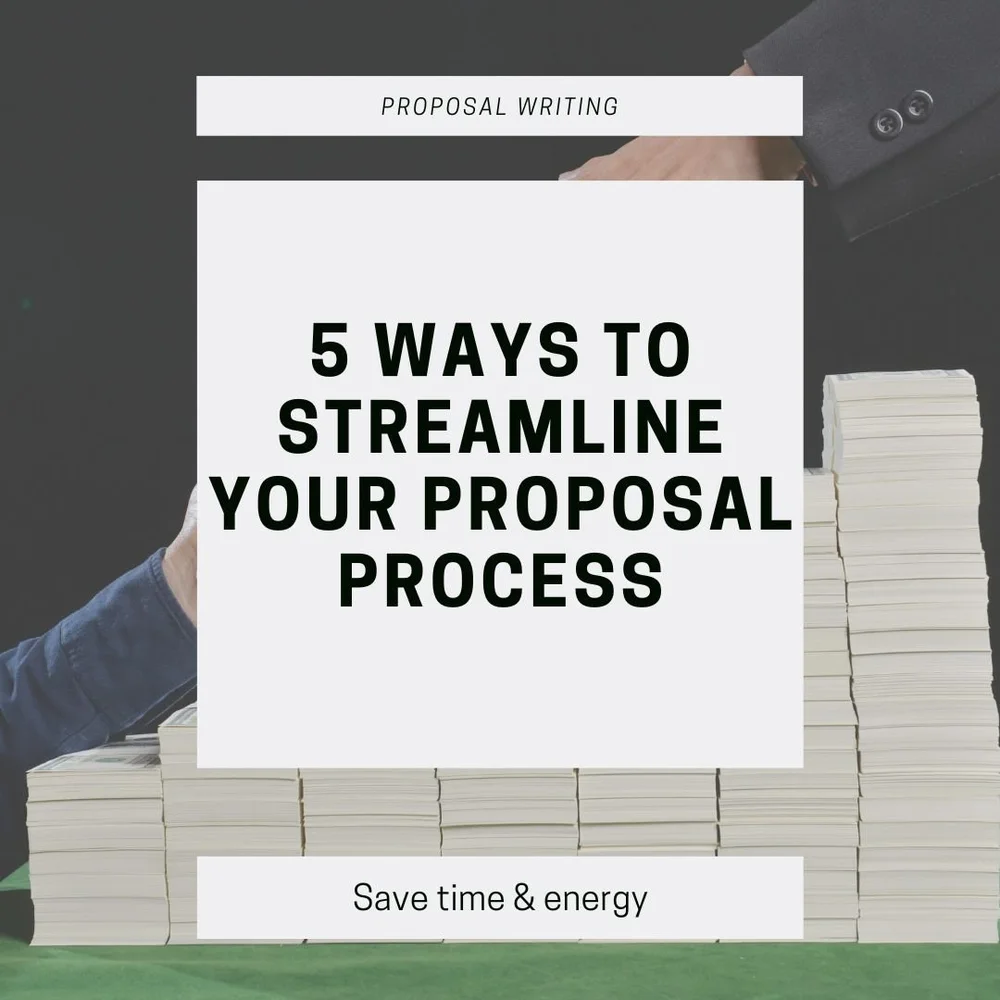 5 Ways to Streamline Your Proposal Process | Utley Strategies