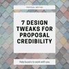 7 Design Tweaks To Make Your Proposal Credible & Trustworthy | Utley ...