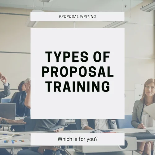 Types of Proposal Writing Training