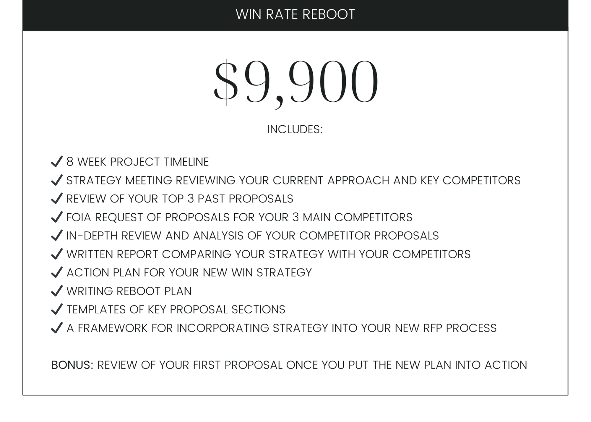 RFP Consulting Services