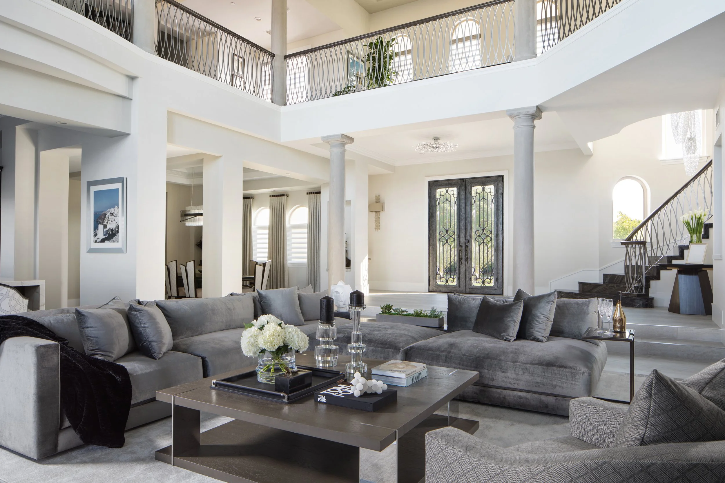 Luxury Mansion Living Room