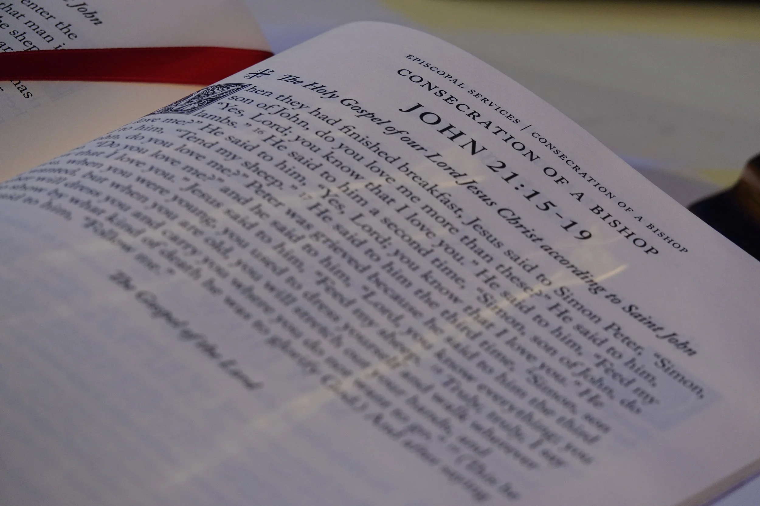 Preparing and Rehearsing for the Consecration Service. — Diocese of the ...