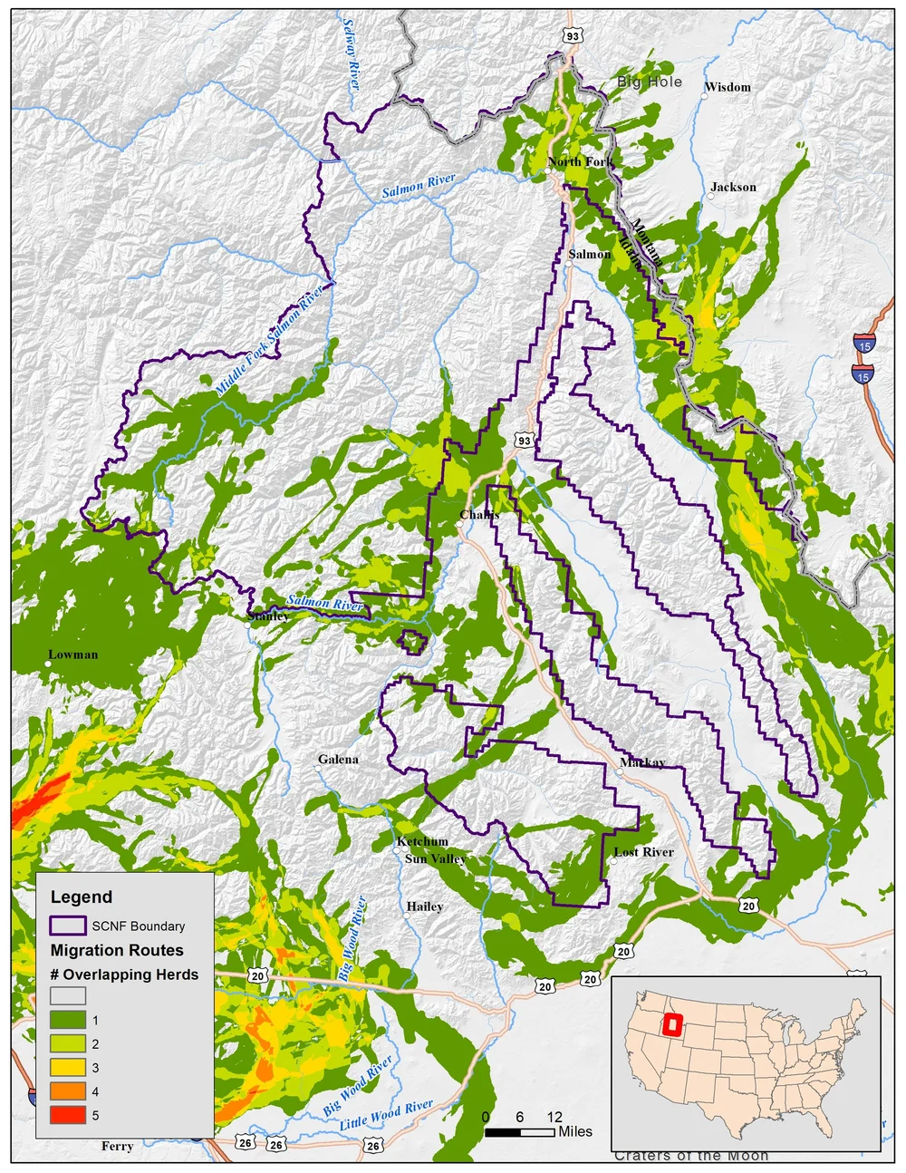 IWF’s Big Game Migration Assessment Will Shape Salmon-Challis Forest ...