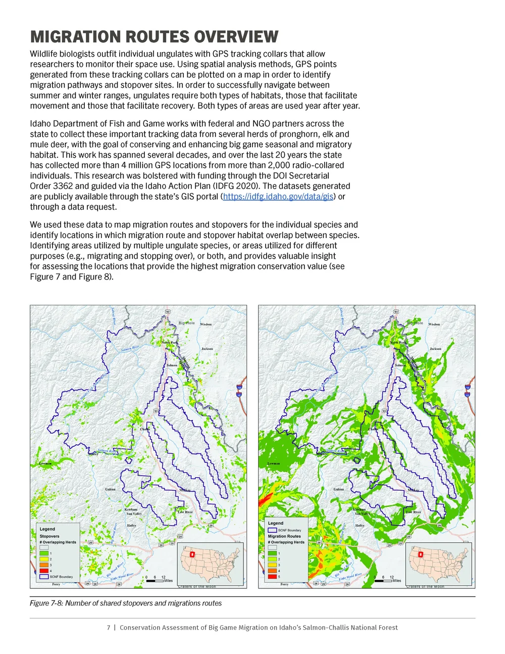 Salmon-Challis Forest Big Game Migration Assessment — Idaho Wildlife ...