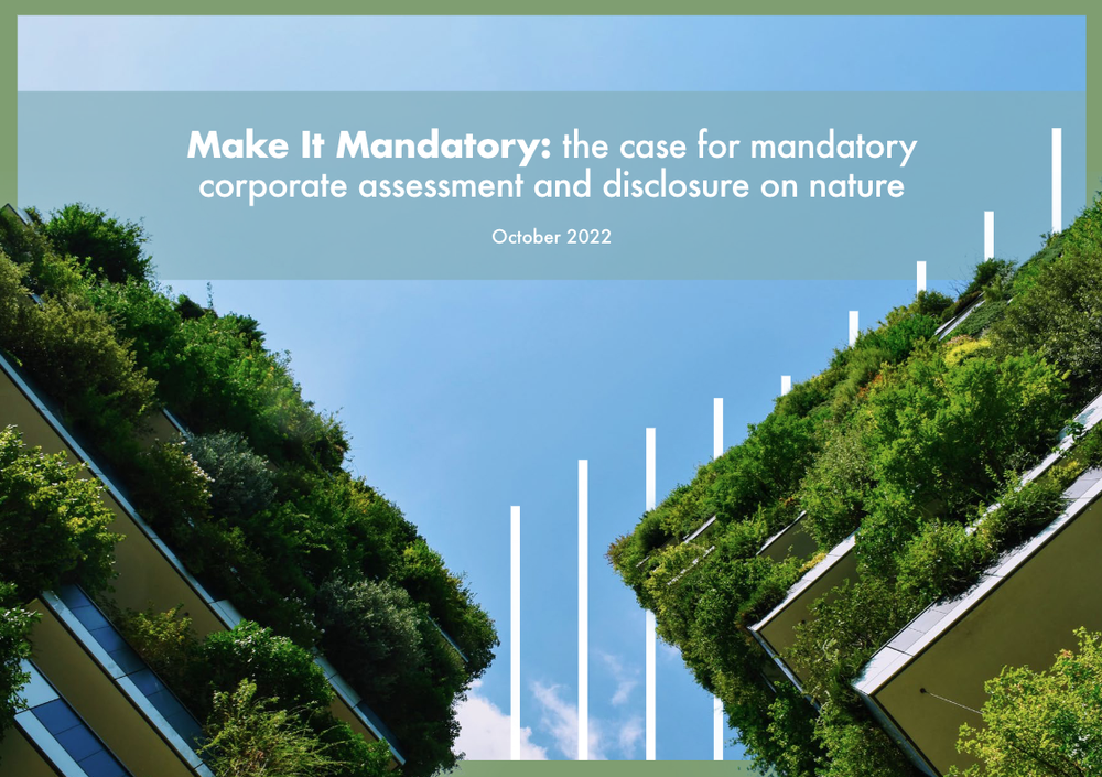 Make it mandatory - EN — Business For Nature
