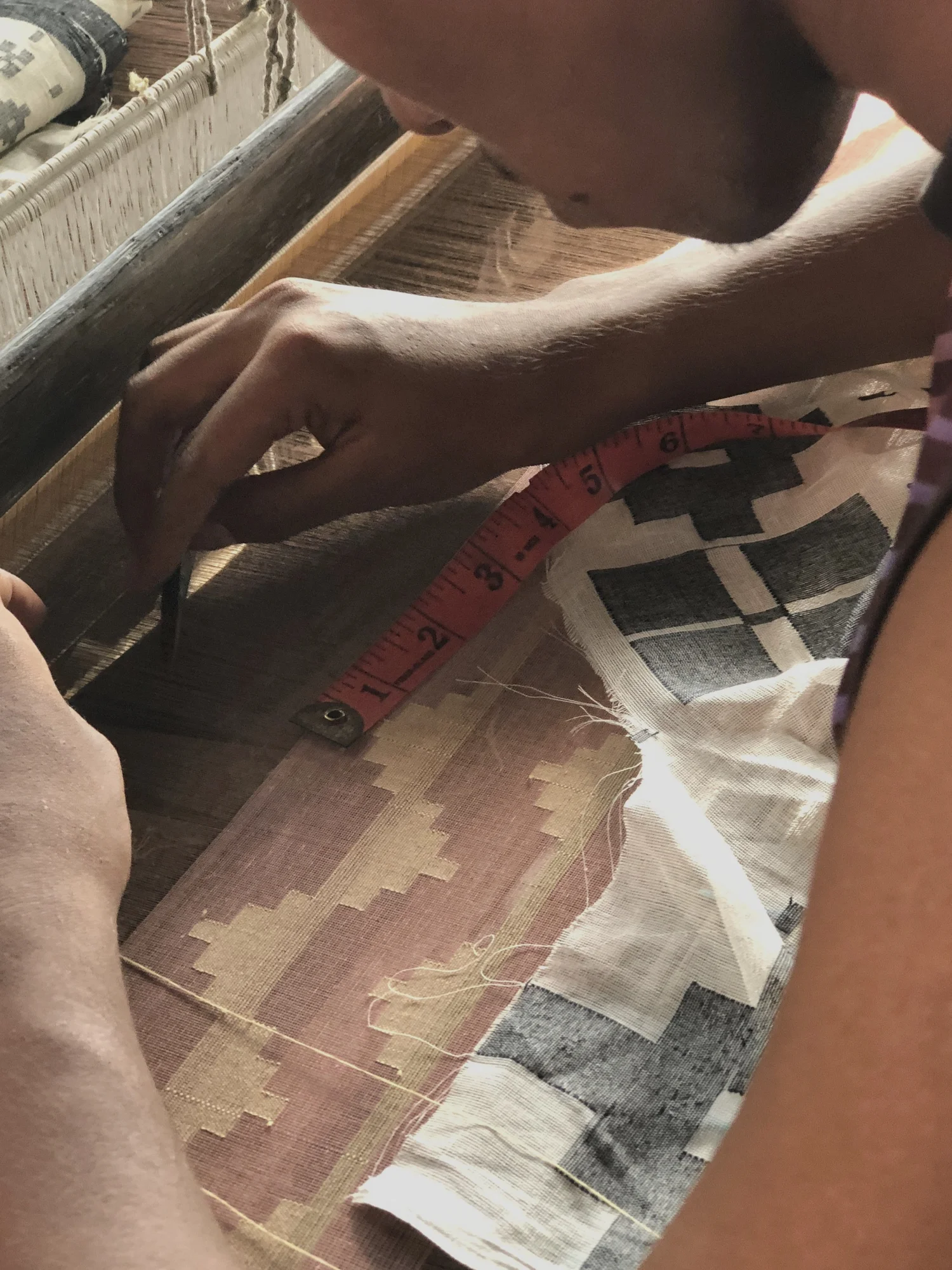 Our Process — Majeda Clarke - Textile Designer & Weaver | Blankets ...