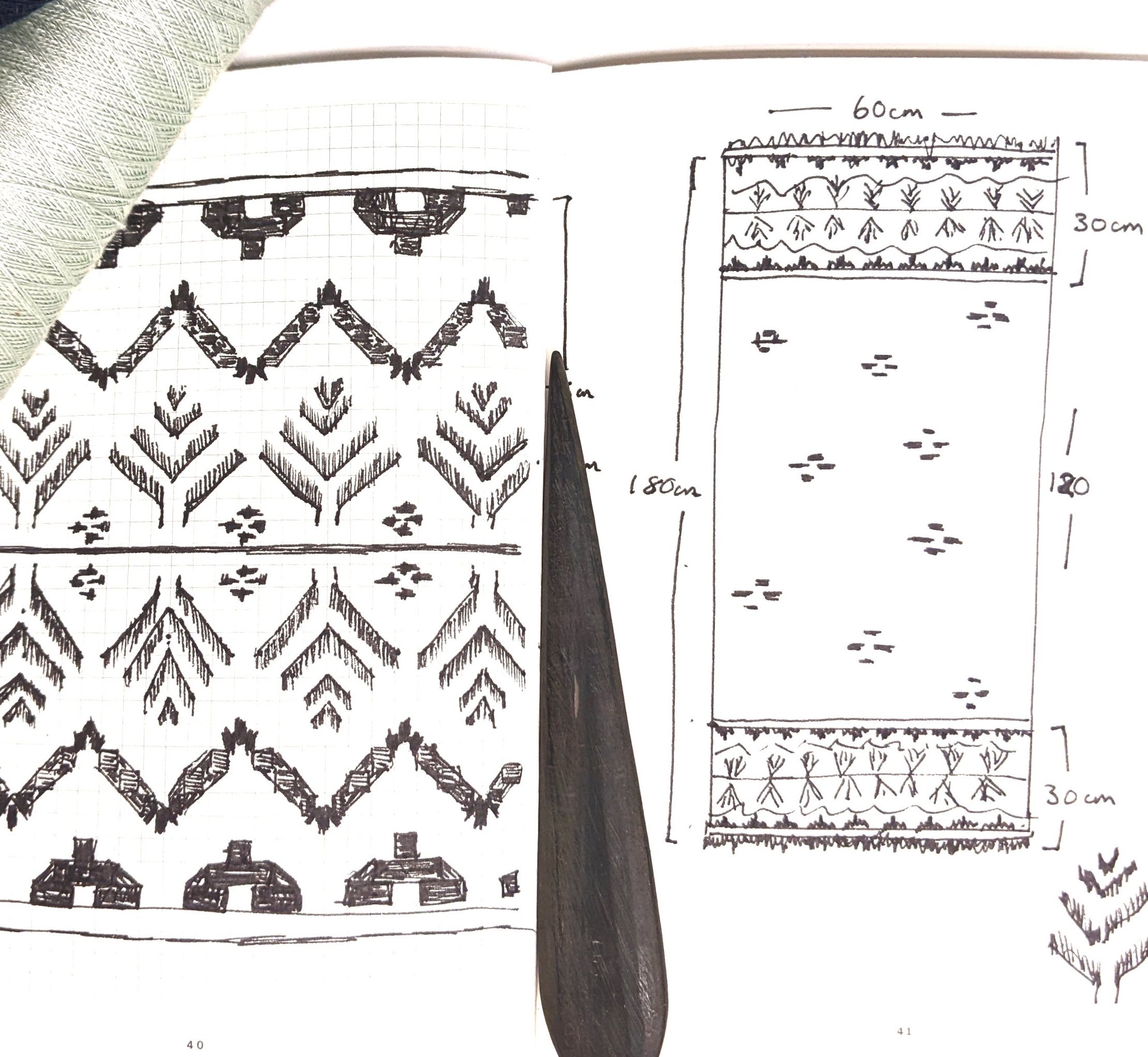 Our Process — Majeda Clarke - Textile Designer & Weaver | Blankets ...