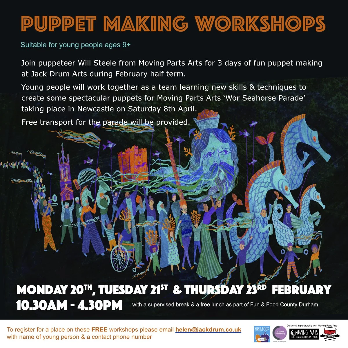 Puppet Making Workshops — Jack Drum Arts