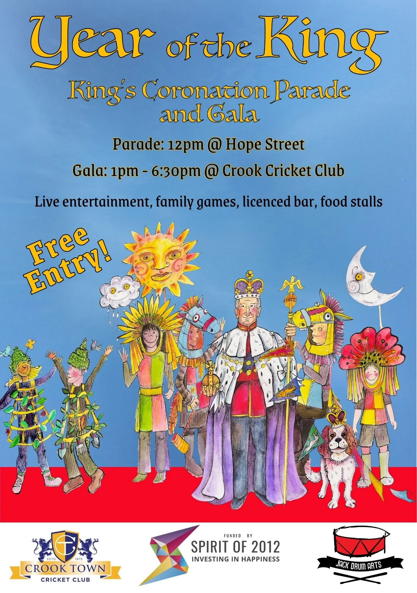 Year of the King Parade and Event — Jack Drum Arts