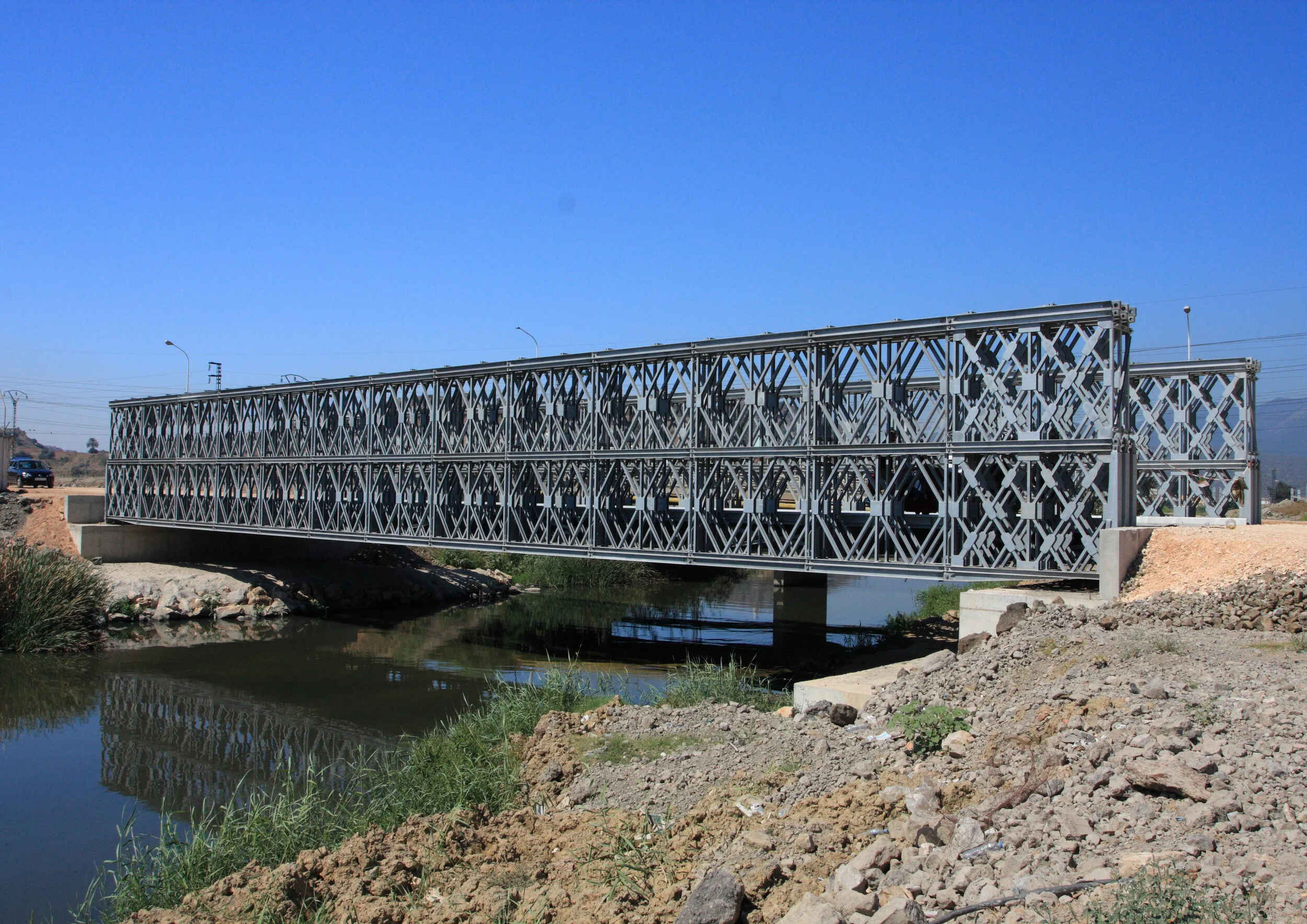 Panel bridges for heavy loads in Algeria — Waagner Biro Bridge Systems