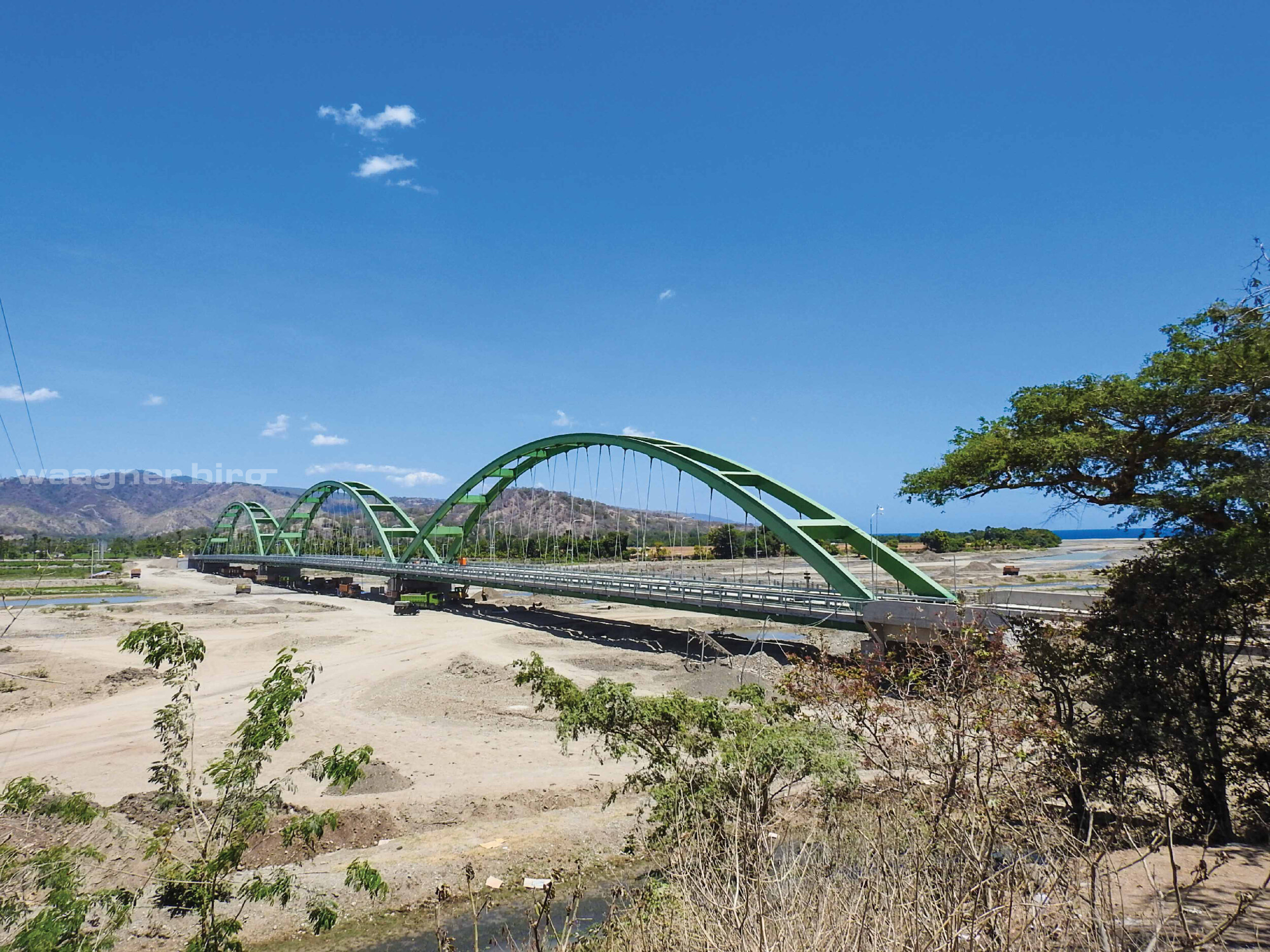 Noefefan Bridge, Timor Leste — Waagner Biro Bridge Systems