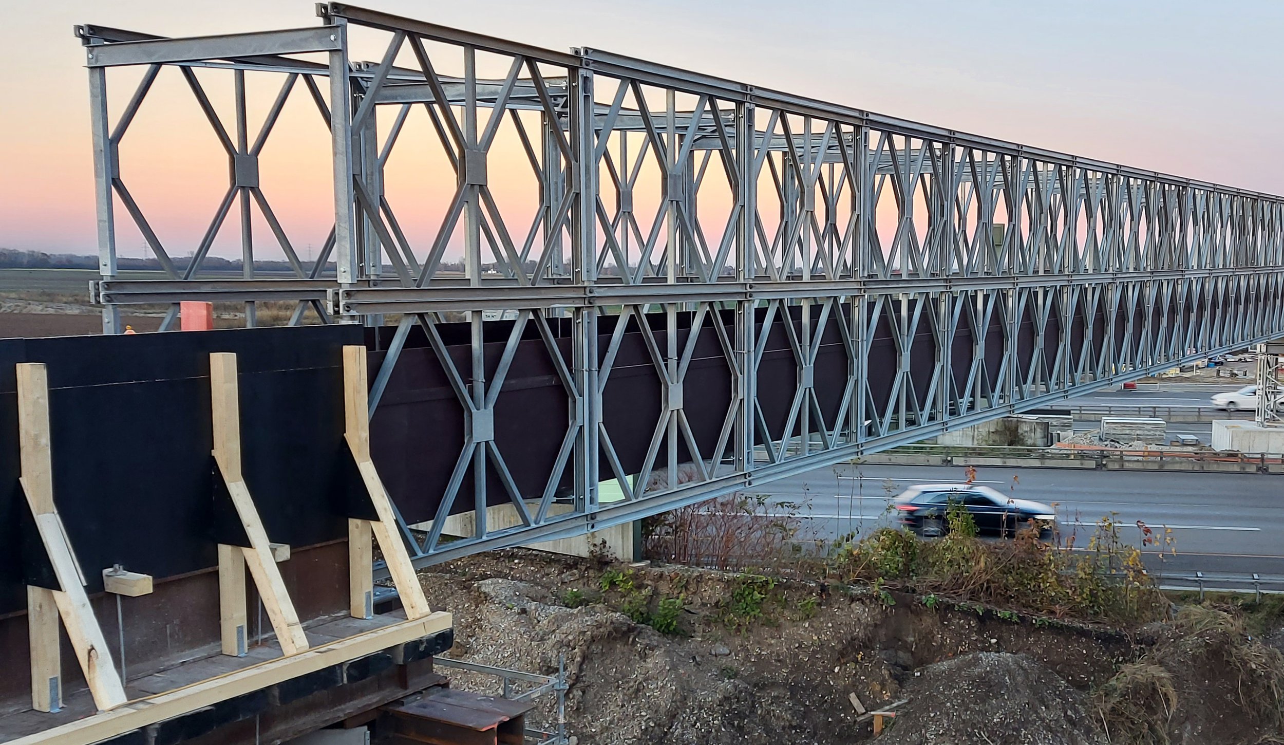 Waagner-Biro Rental Bridge at Kirchheim, Germany — Waagner Biro Bridge ...