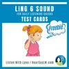Ling 6 Sound Test Cards For Daily Listening Checks - FREEBIE — Lynn A ...