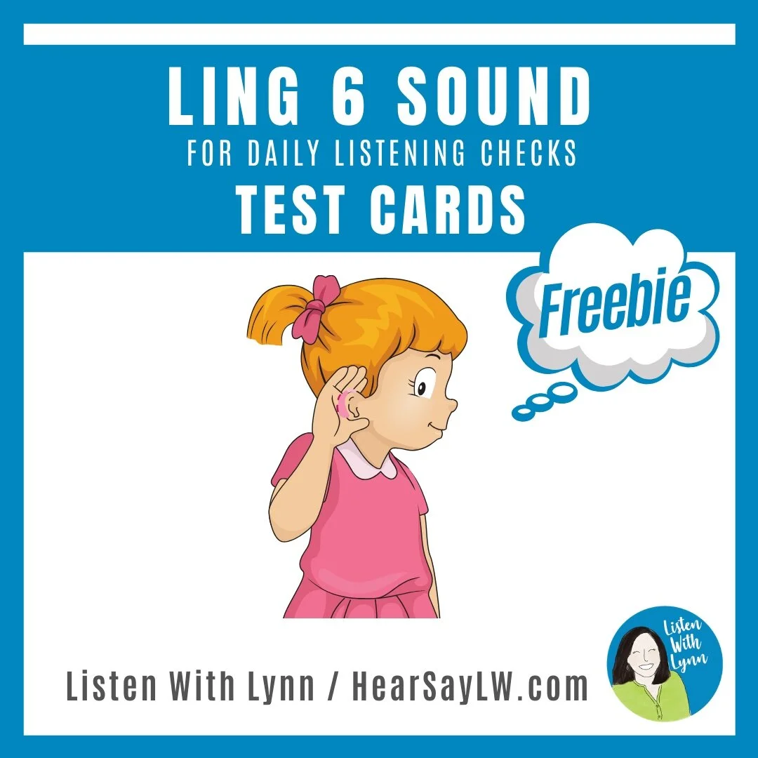 Ling 6 Sound Test Cards For Daily Listening Checks - FREEBIE — Lynn A ...