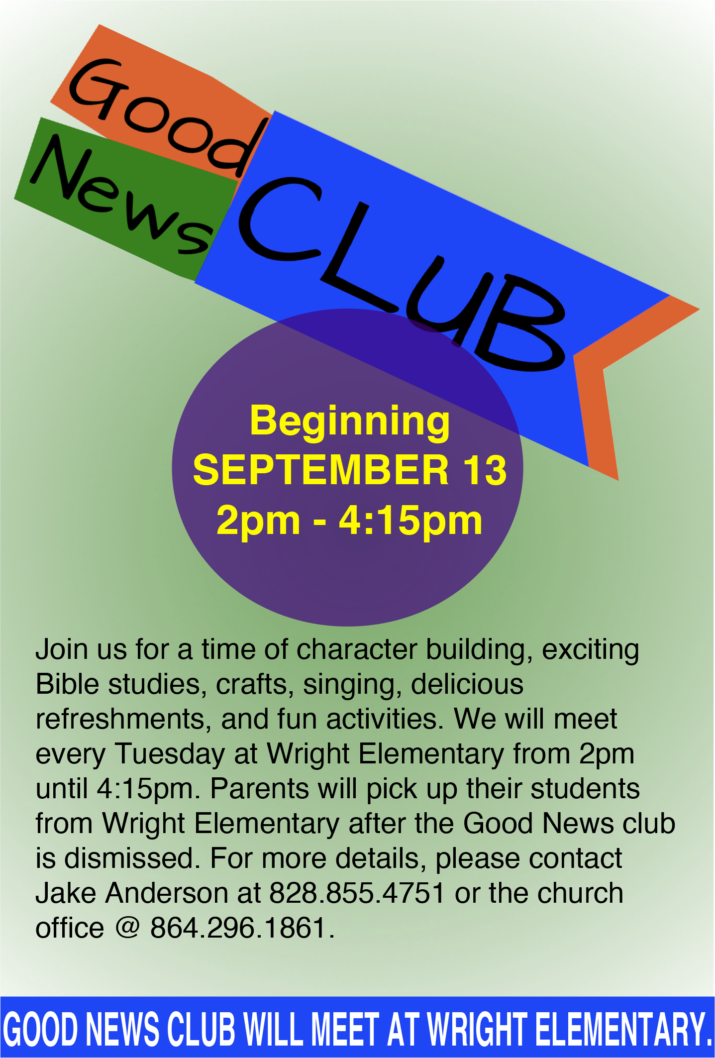 Good News Club — Mount Bethel