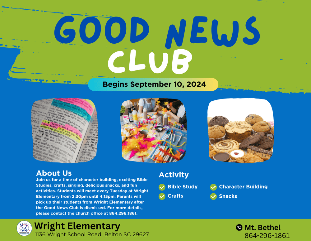 Good News Club — Mount Bethel