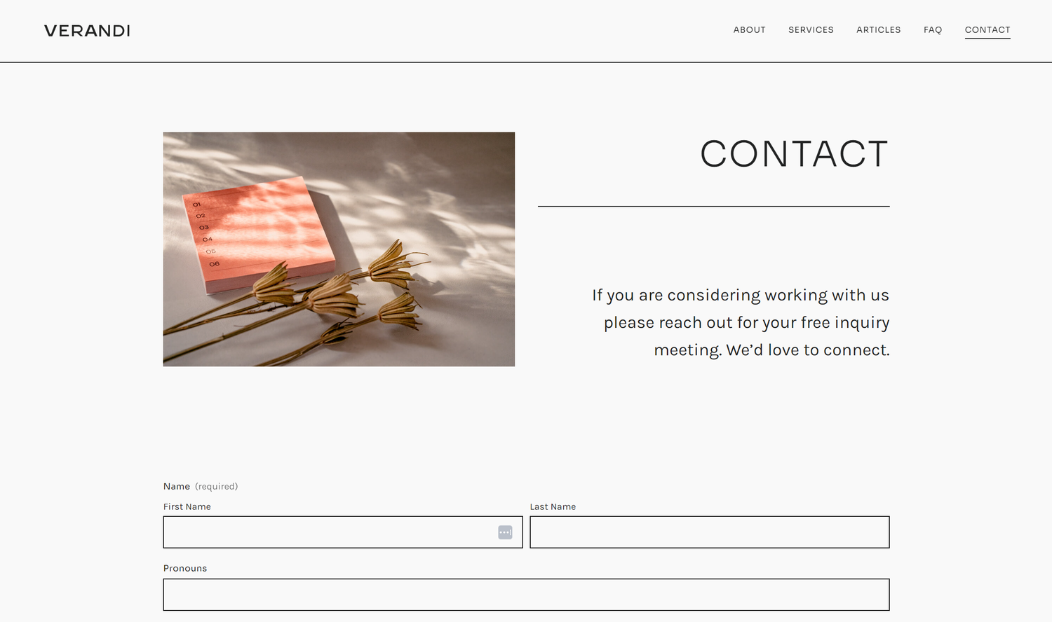 Verandi — Mushaboom Studio | Creative Brand Agency