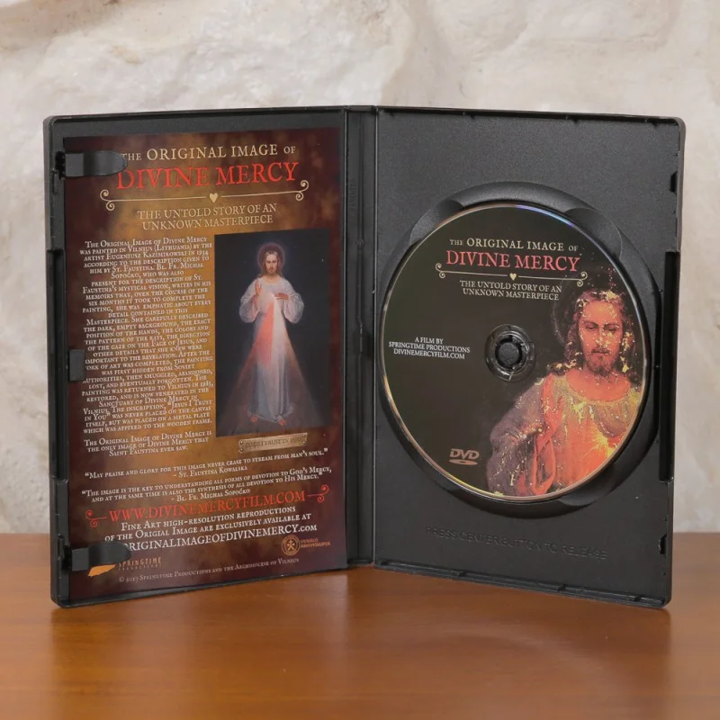 The Original Image of Divine Mercy Documentary Film on DVD — Original ...