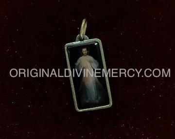 Original Image of Divine Mercy Round Pendant — Original Divine Mercy ...