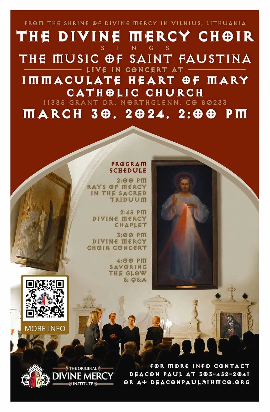Original Divine Mercy Events Schedule — Original Divine Mercy Institute