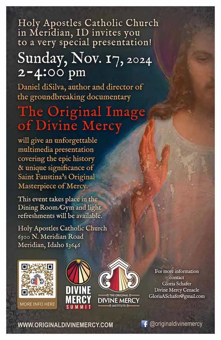 Original Divine Mercy Events Schedule — Original Divine Mercy Institute