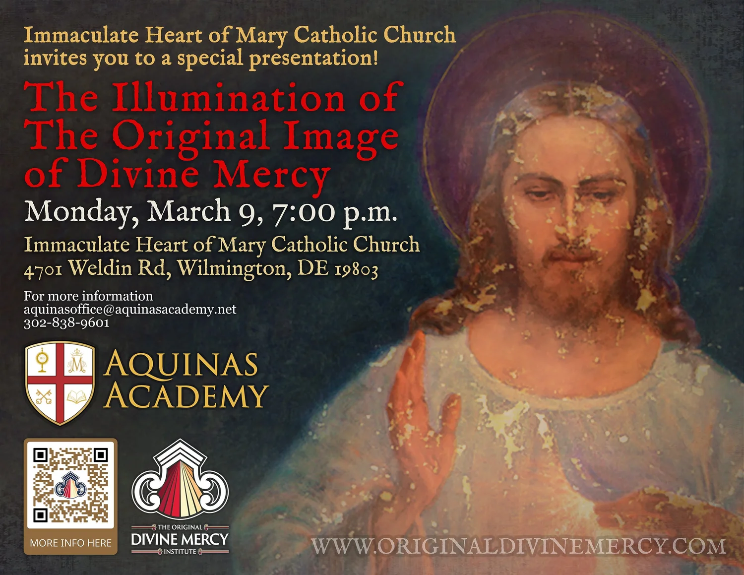 Original Divine Mercy Events Schedule — Original Divine Mercy Institute