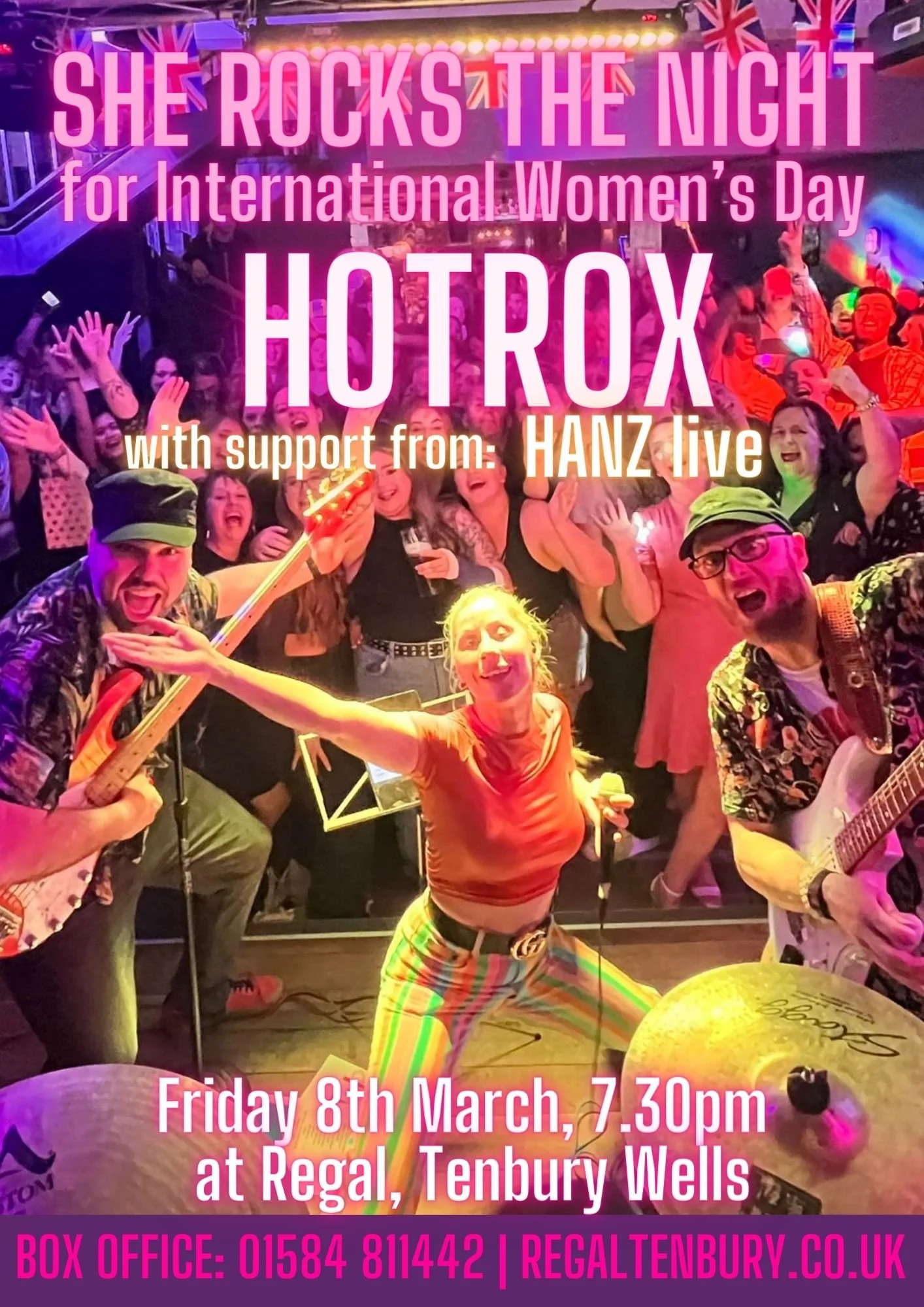 SHE ROCKS THE NIGHT: Hotrox and Hanz Live for International Women's Day ...