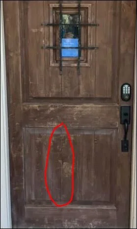 Cracked Wood Door Panels — Door Renew