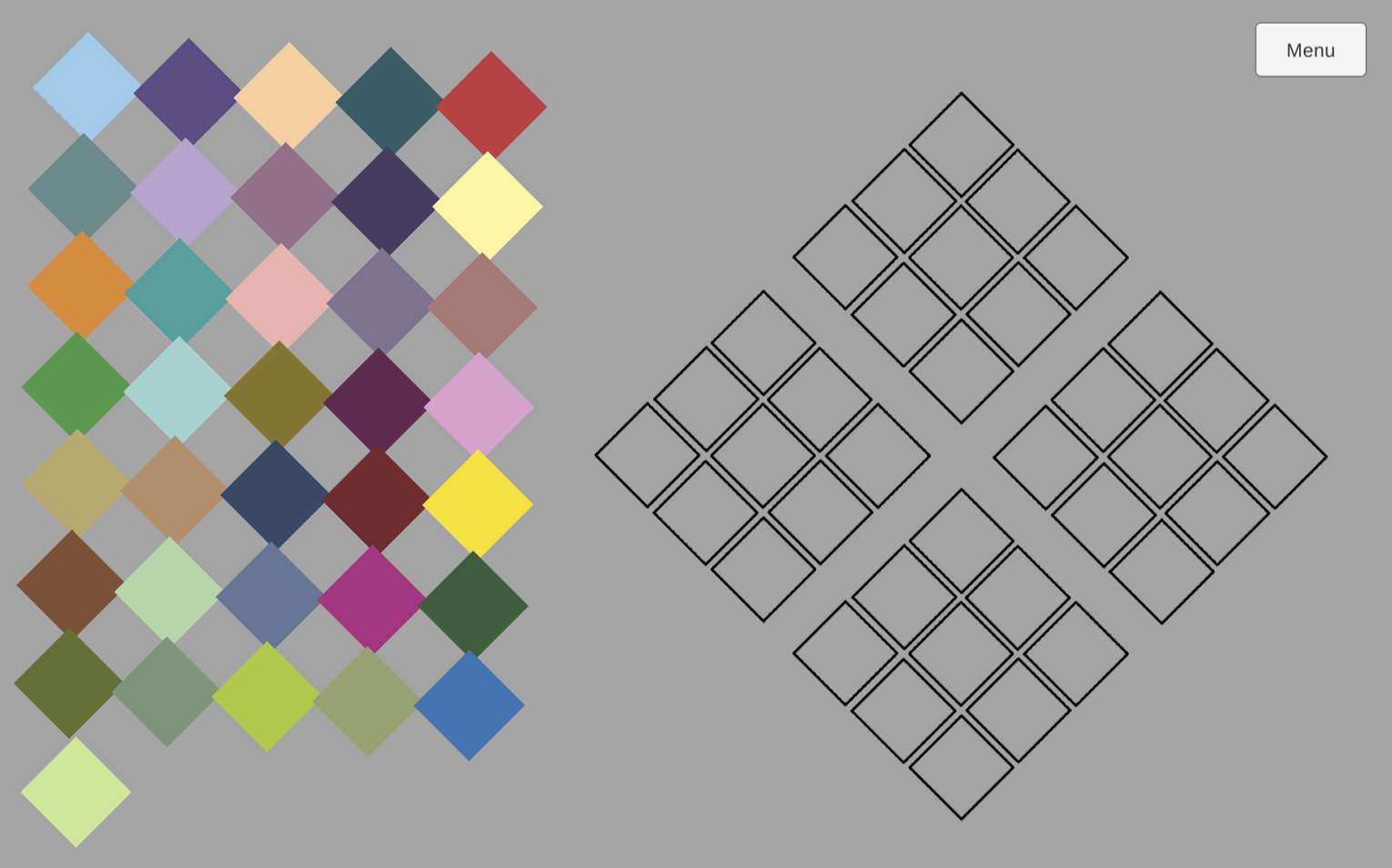 Arranging characters — Colour Literacy Project