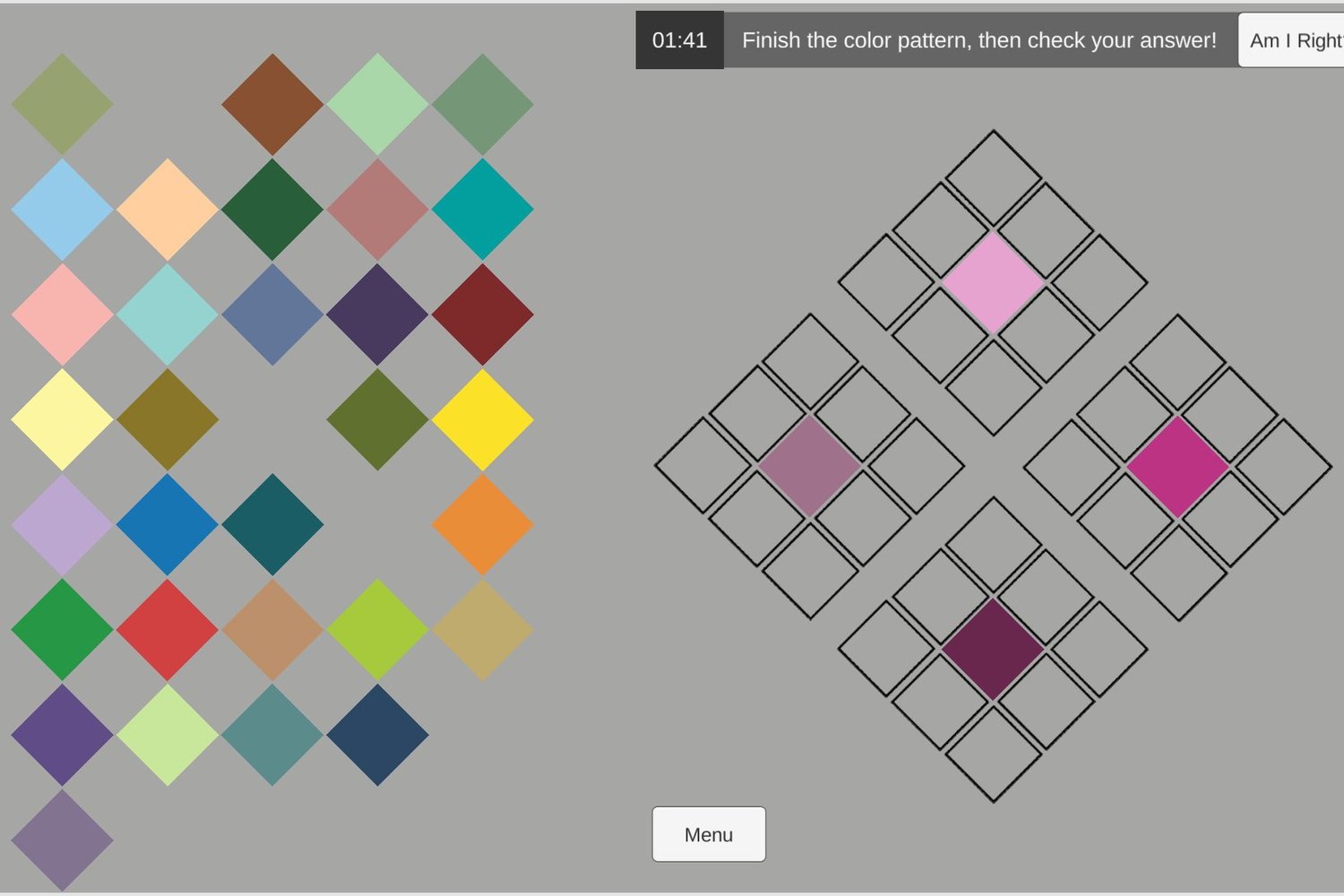 Arranging characters — Colour Literacy Project
