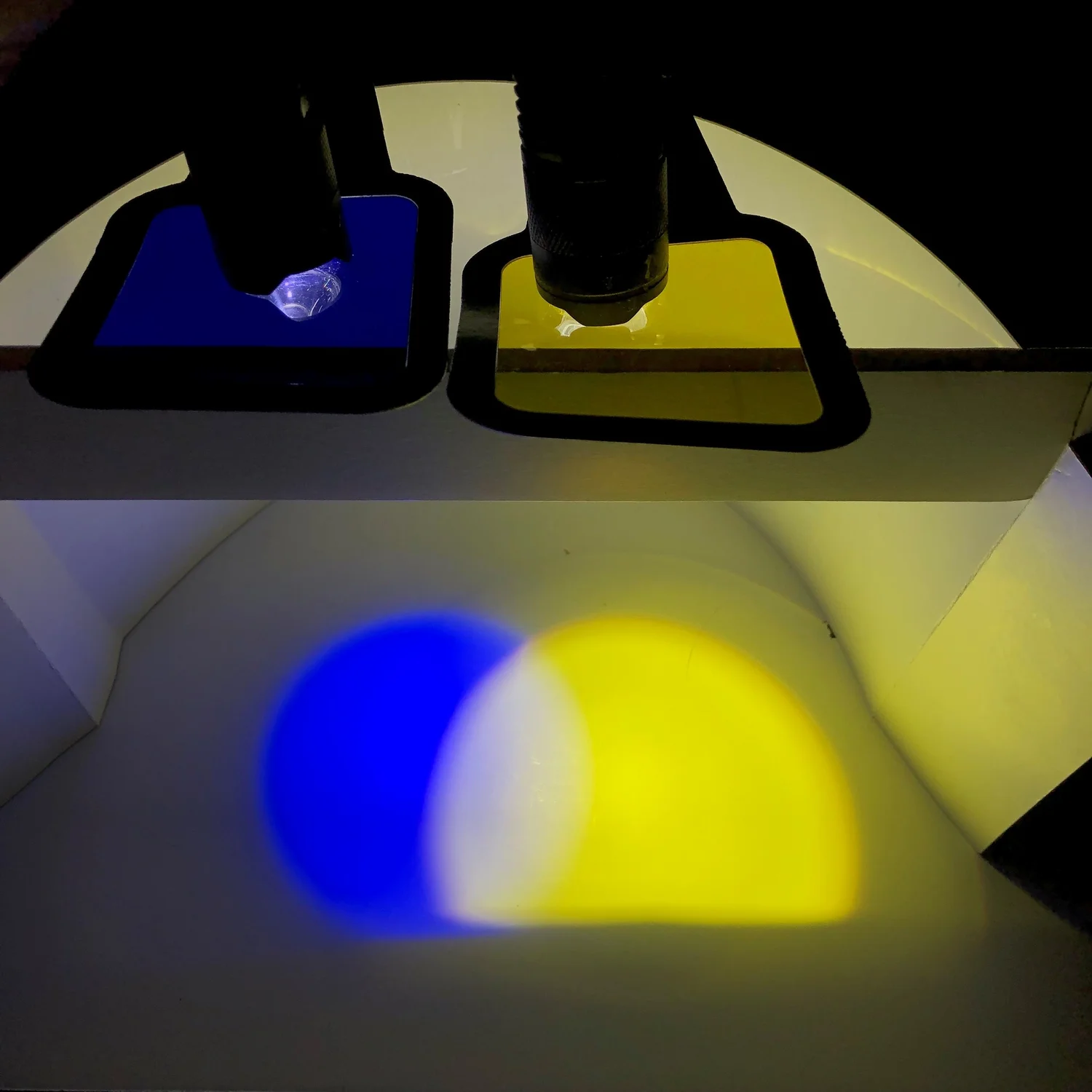 Additive mixing process — Colour Literacy Project