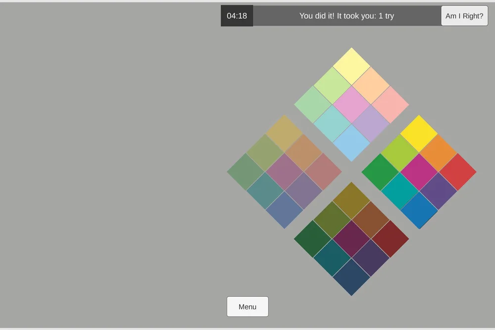 Arranging characters — Colour Literacy Project