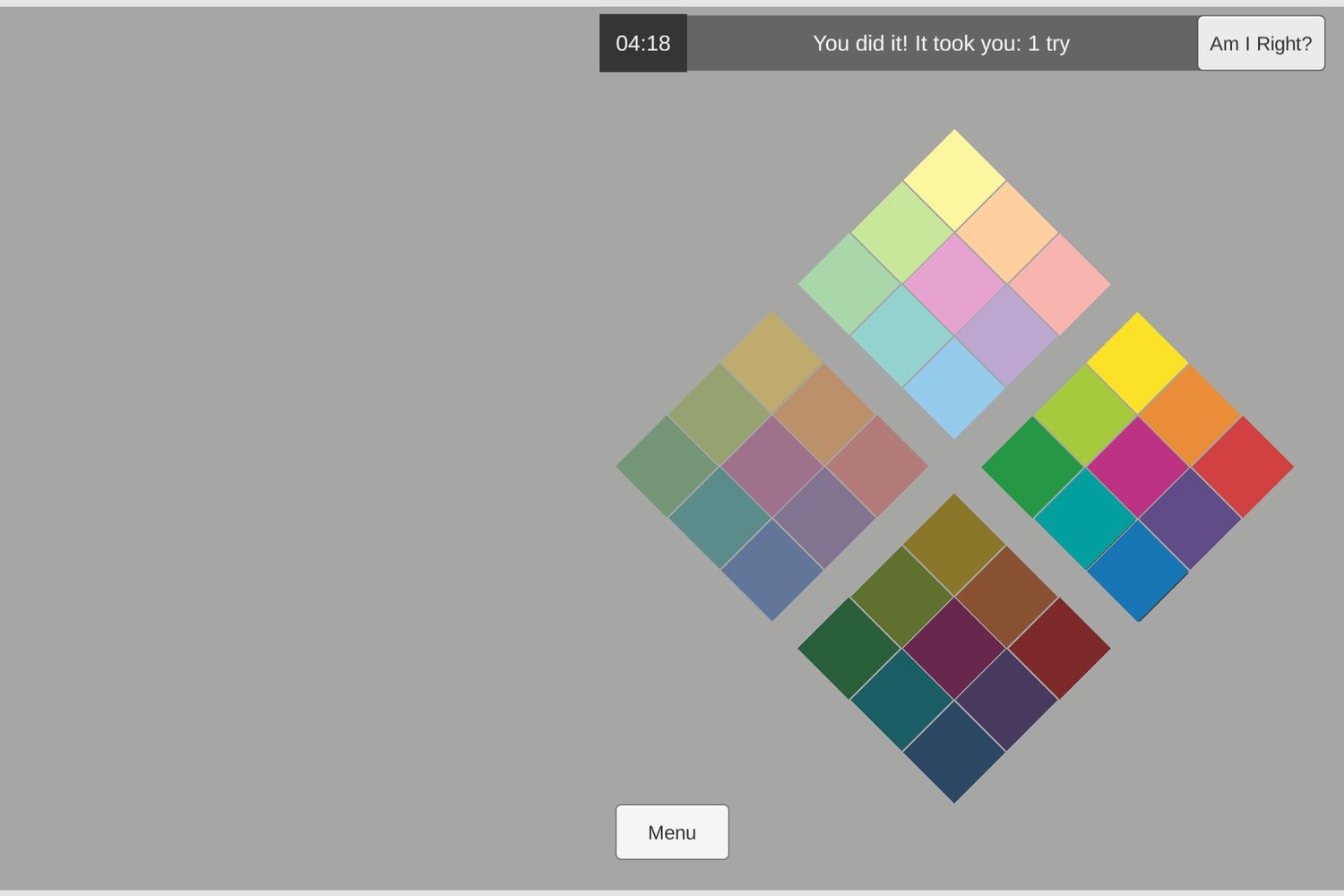 Arranging characters — Colour Literacy Project