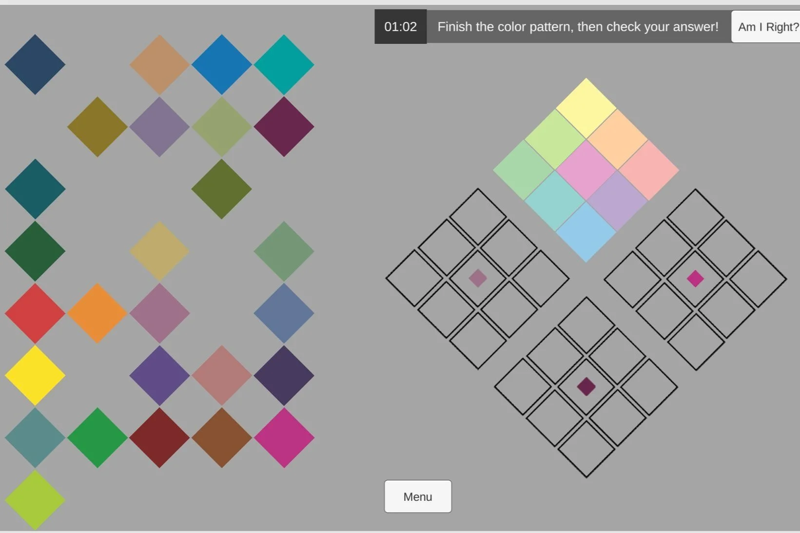 Arranging characters — Colour Literacy Project