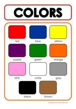 Colour Names — Colour Literacy Project