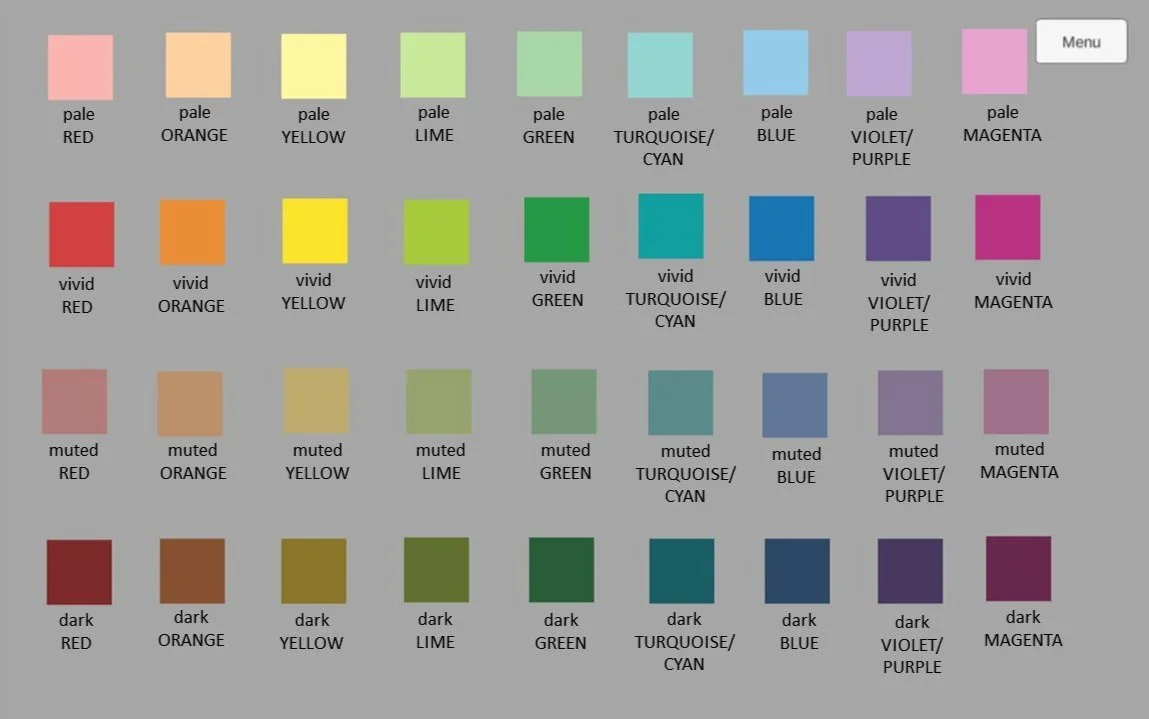 Naming colours — Colour Literacy Project