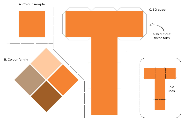 Orange Cube — Colour Literacy Project