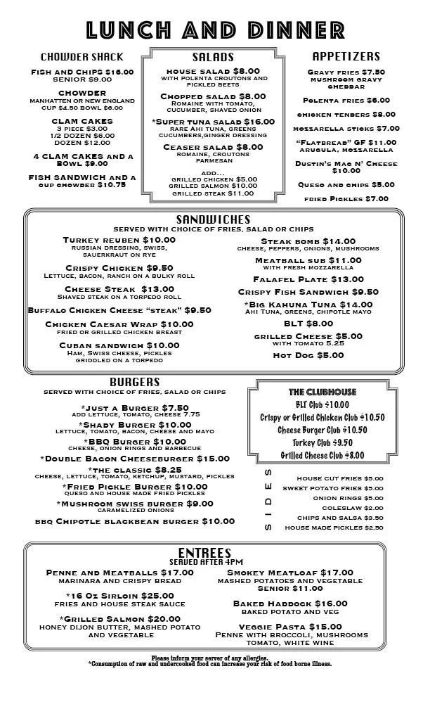 Menu Shady Acres Diner menu-shady-acres-diner