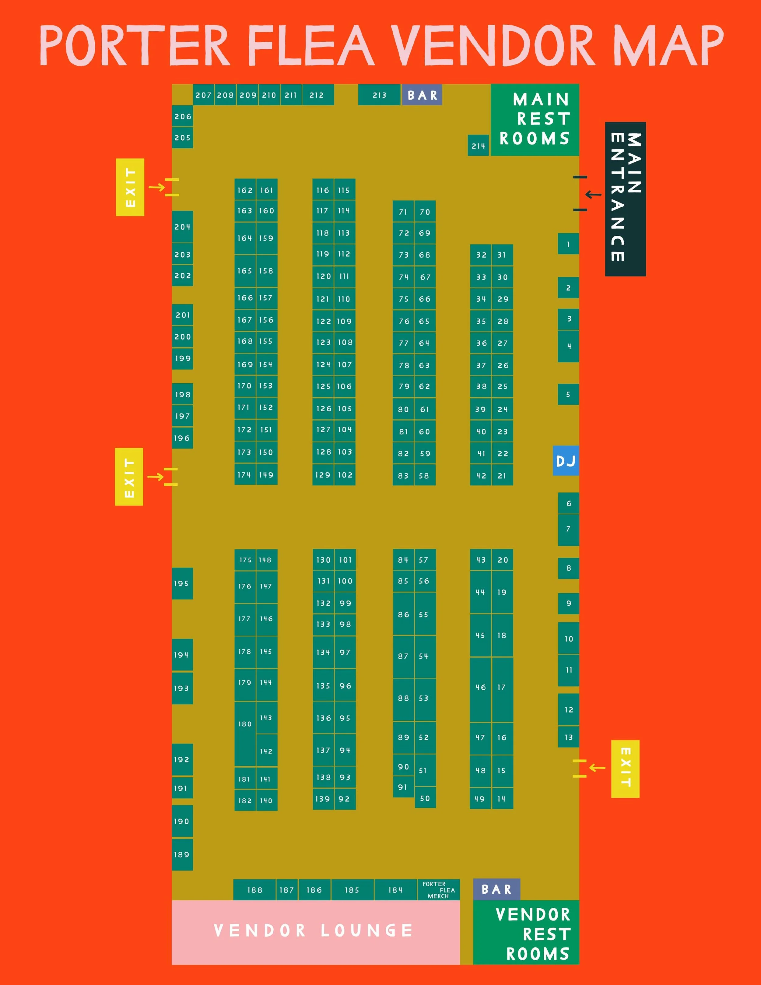 MAP — Porter Flea
