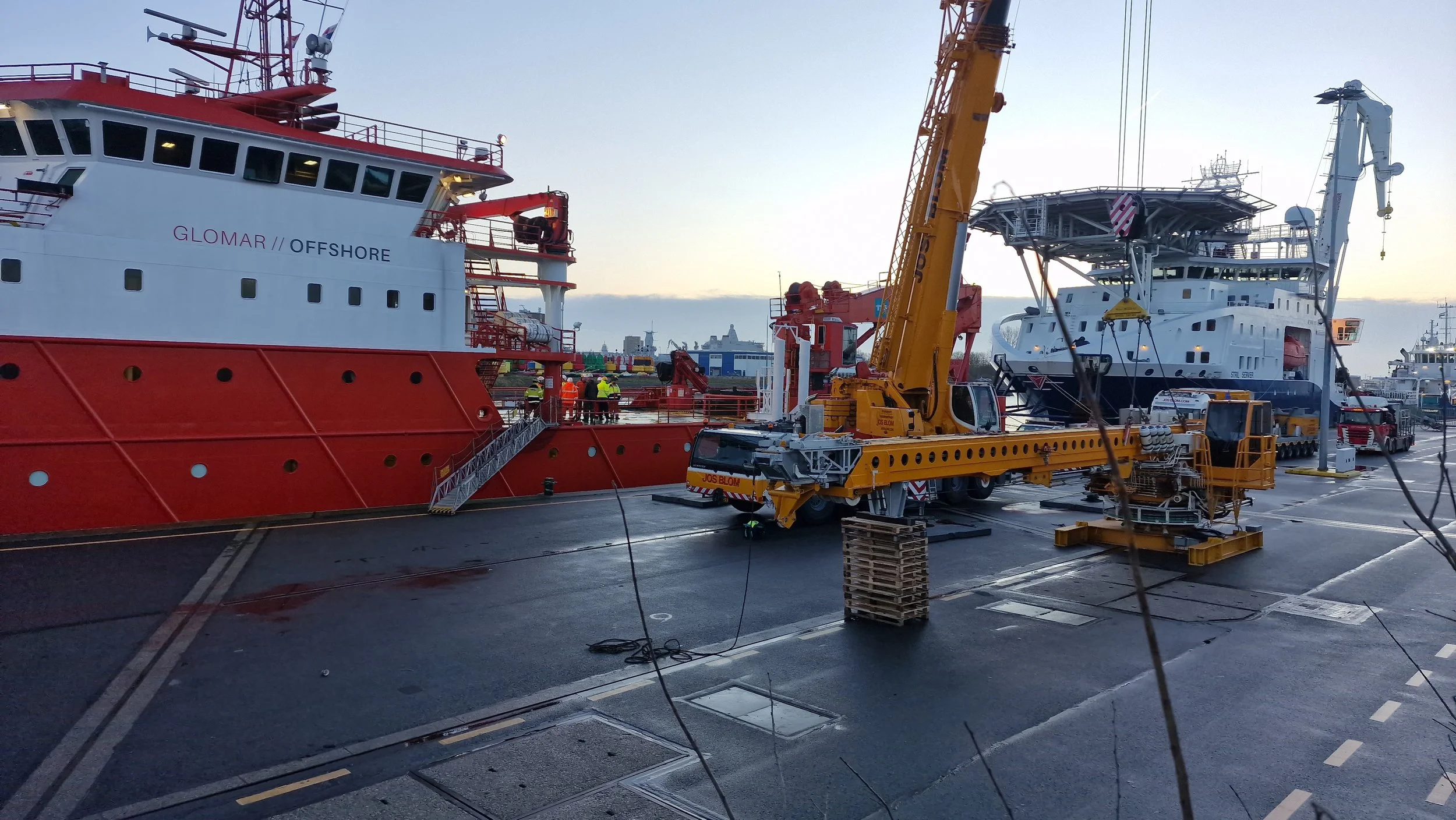 First project of 2023 mobilized — Z-Bridge Bring-to-Work system