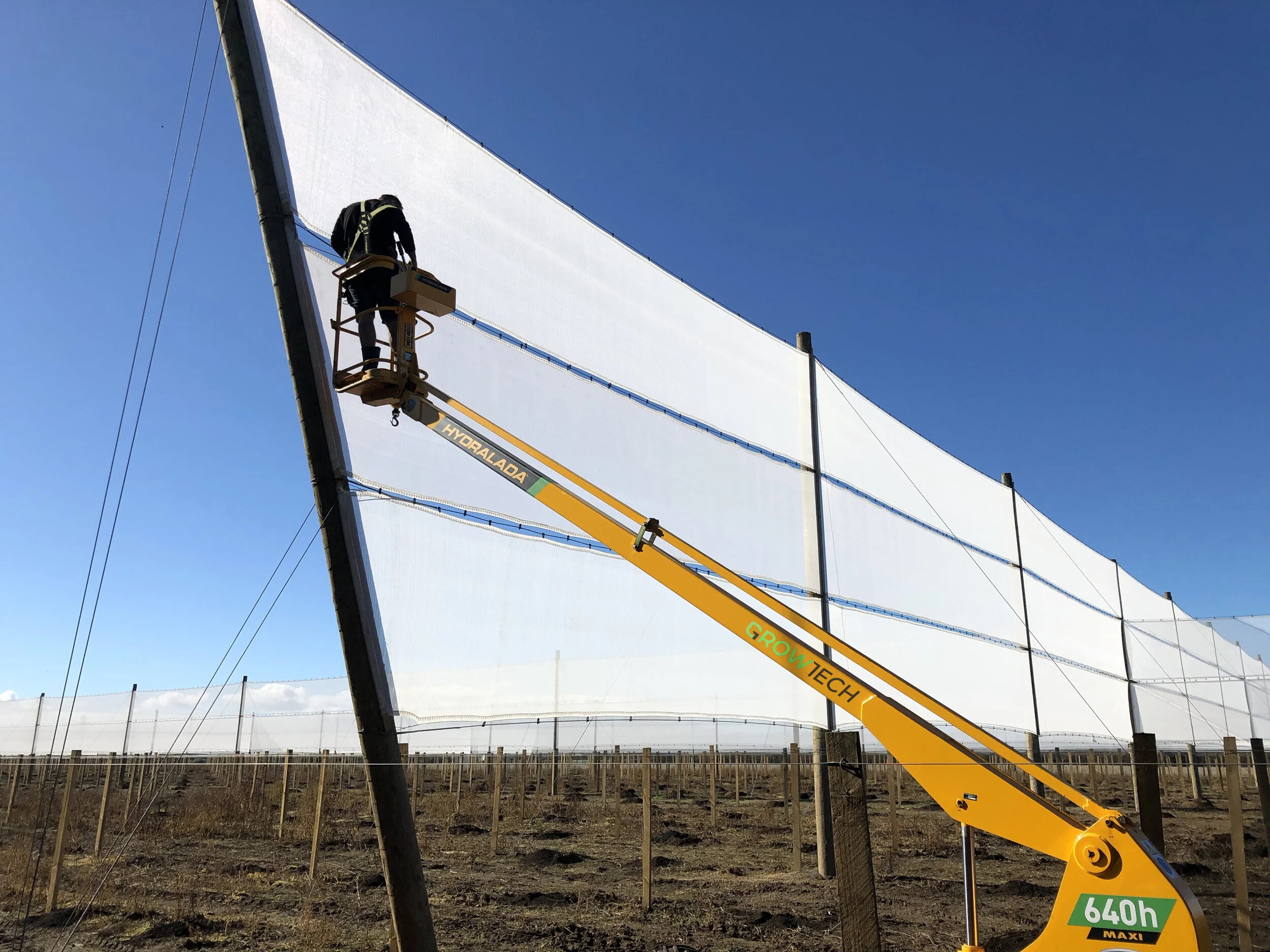 Artificial Wind Shelter — GROWTECH