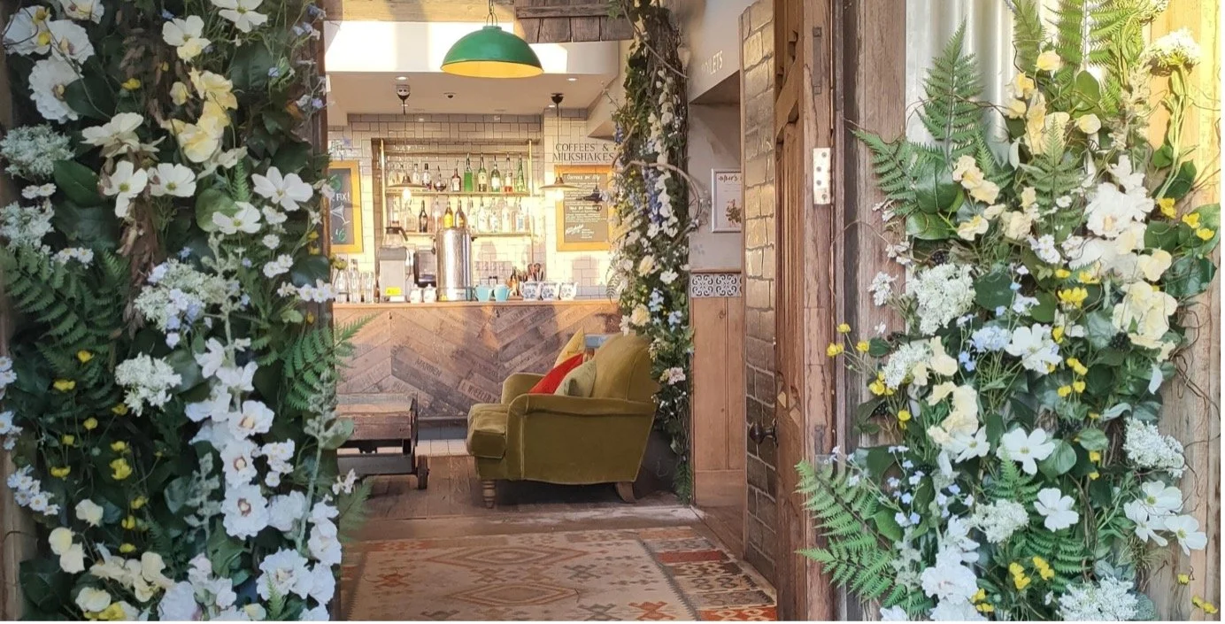 Joyful Artificial Spring Flower Displays for Businesses in London ...