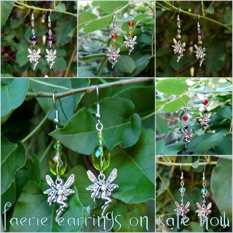 faerie earrings on sale — the Curious Nixie
