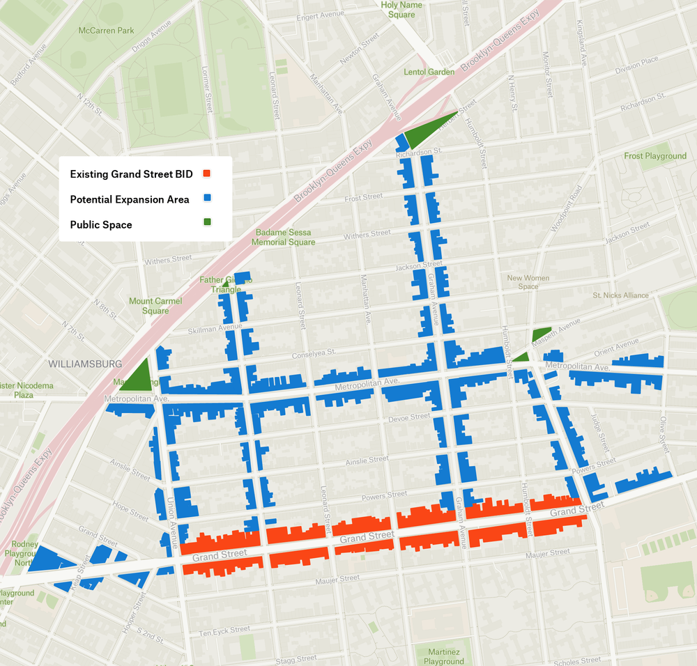 Grand Street BID Explores Expansion — Grand Street BID