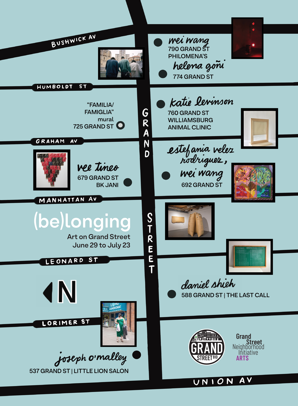 (be)longing: Art on Grand Street — Grand Street BID