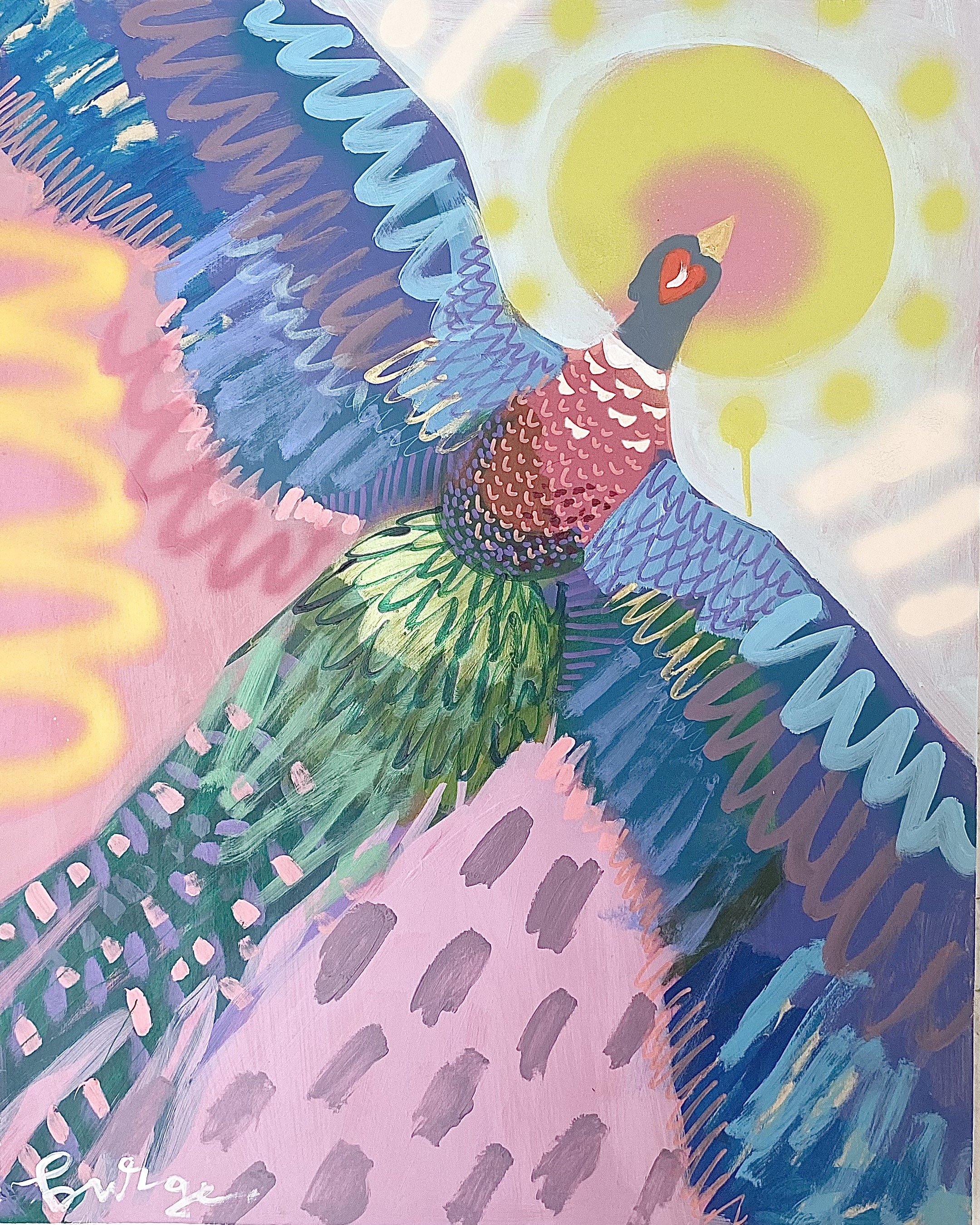 Fine Art — Abstract Painter Based in Rural Georgia — Elaine Burge