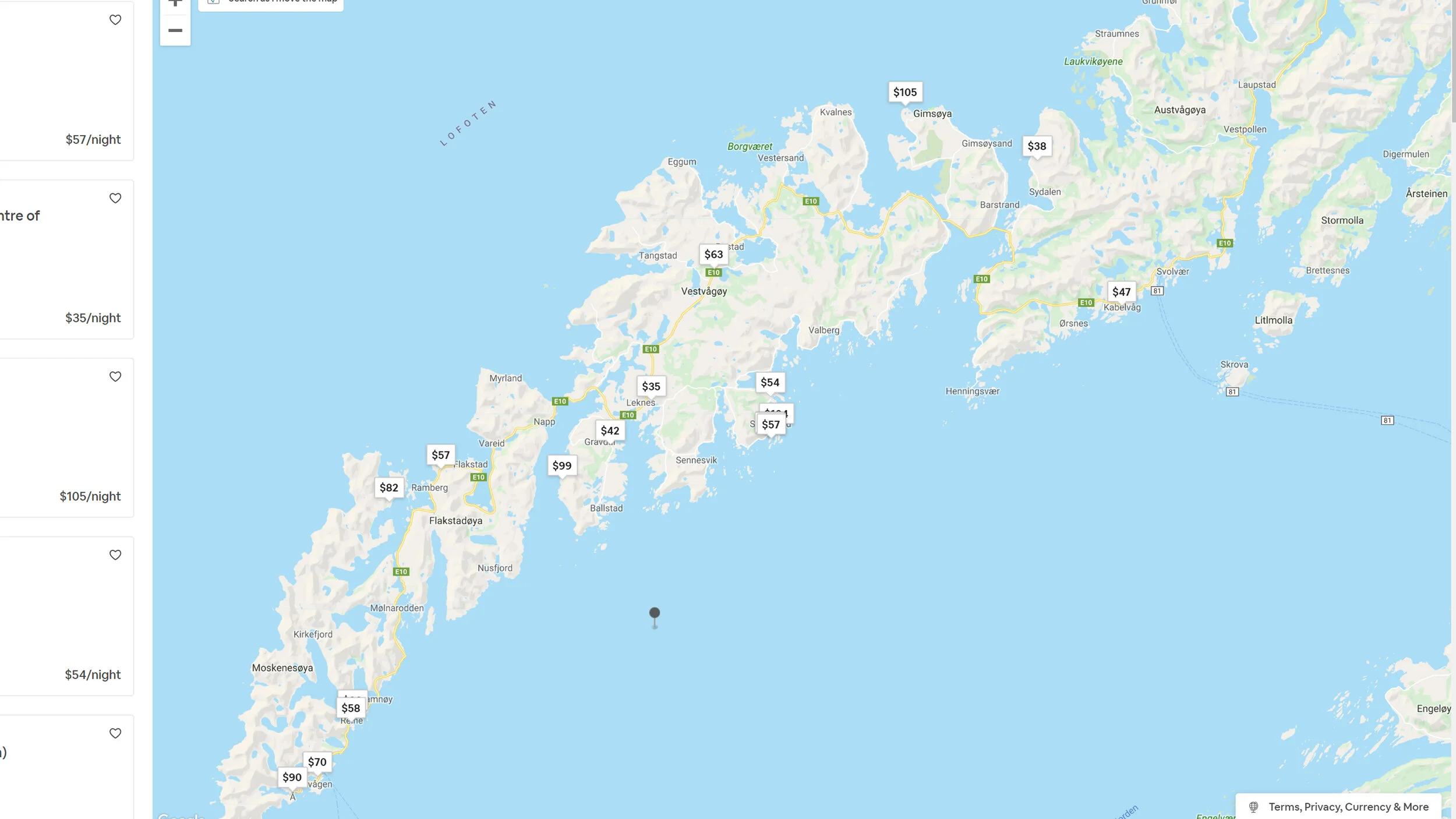 Lofoten Islands Map