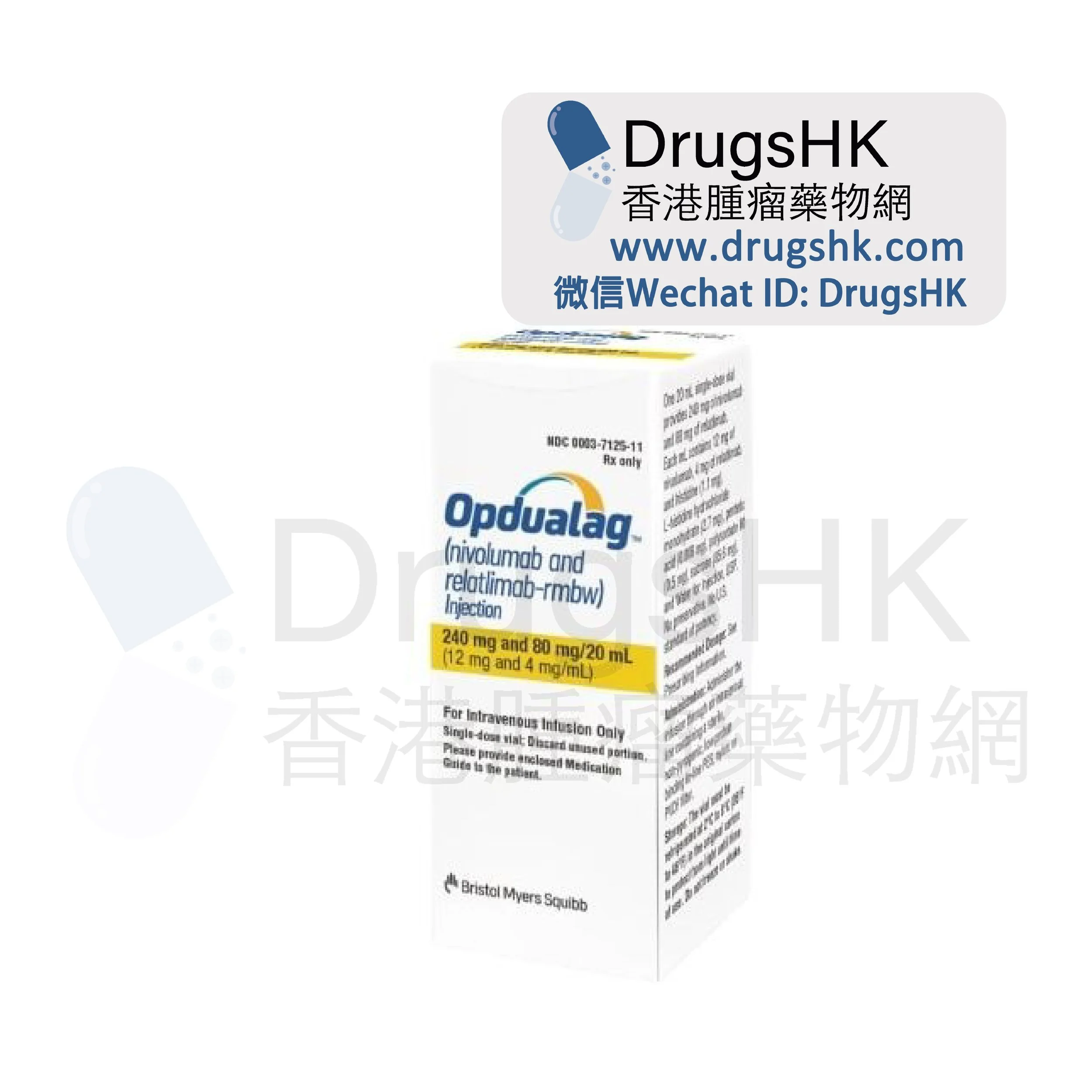 Nivolumab & relatlimab-rmbw (Opdualag) — DrugsHK